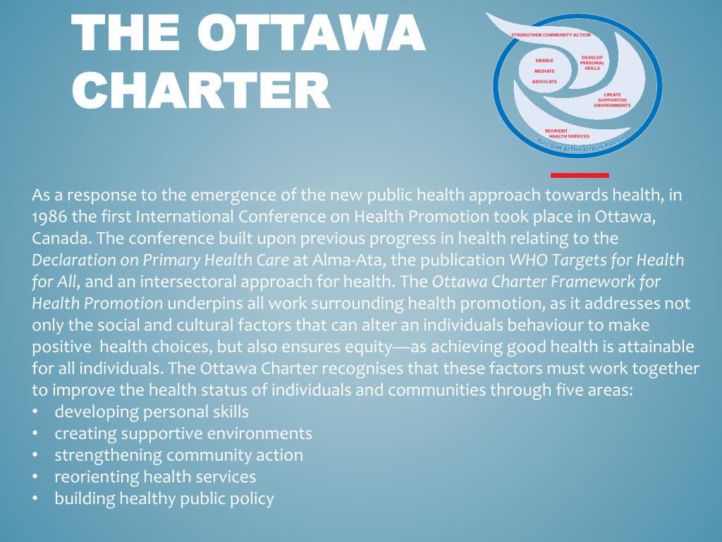 PPT - The Ottawa Charter PowerPoint Presentation, free download - ID ...