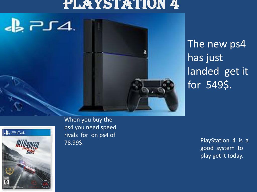 PPT - PlayStation 4 PowerPoint Presentation, free download - ID:1852477