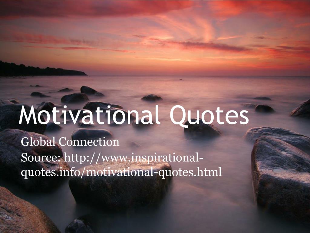 PPT - Motivational Quotes PowerPoint Presentation, free download - ID ...