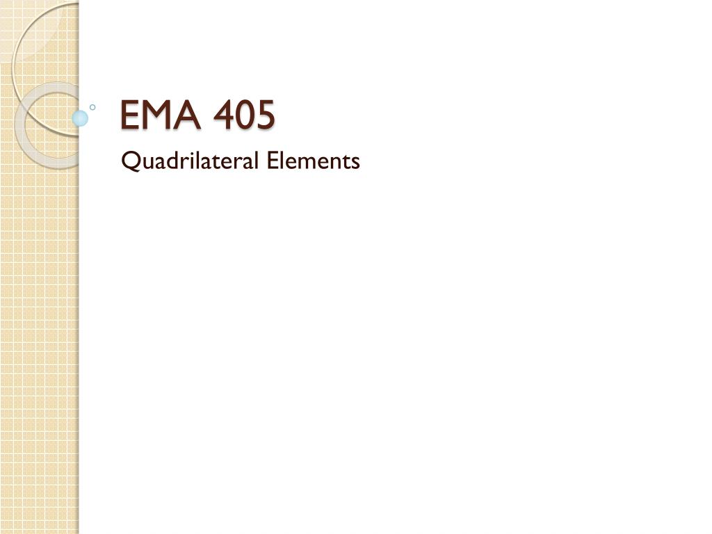 PPT - EMA 405 PowerPoint Presentation, free download - ID:1855761