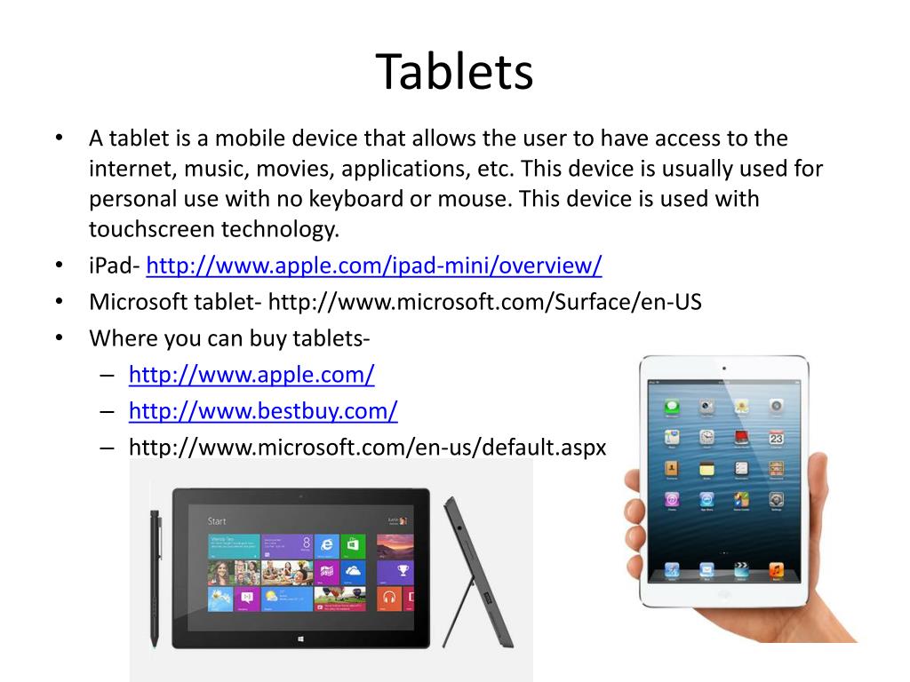 PPT - Tablets PowerPoint Presentation, free download - ID:1856471
