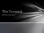 PPT - The Tempest PowerPoint Presentation, free download - ID:5340513