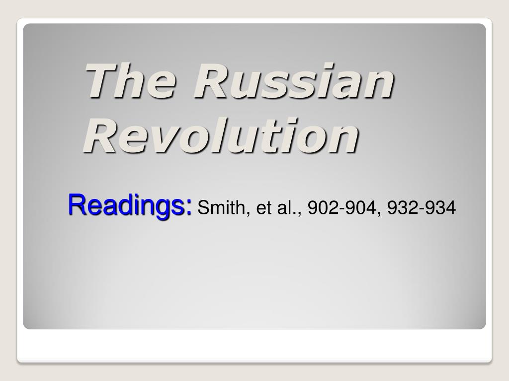 PPT - The Russian Revolution PowerPoint Presentation, free download ...