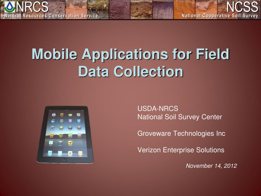 PPT - Mobile Applications for Field Data Collection PowerPoint ...