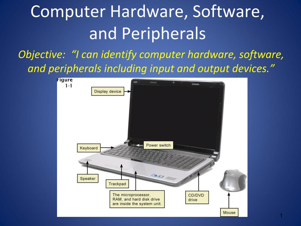 PPT - Computer H ardware , S oftware, and Peripherals PowerPoint ...