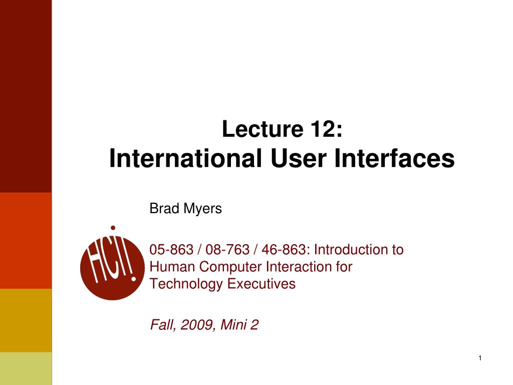 PPT - International User Interface Design Best Practices PowerPoint ...