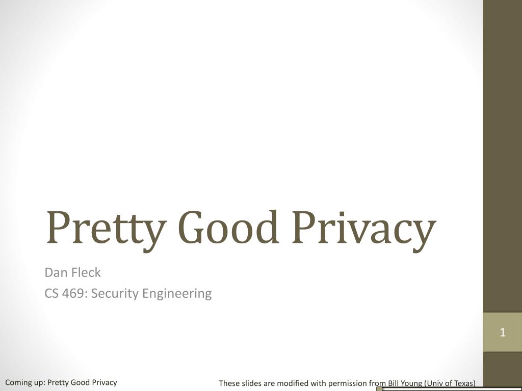 PPT - Pretty Good Privacy PowerPoint Presentation, free download - ID ...