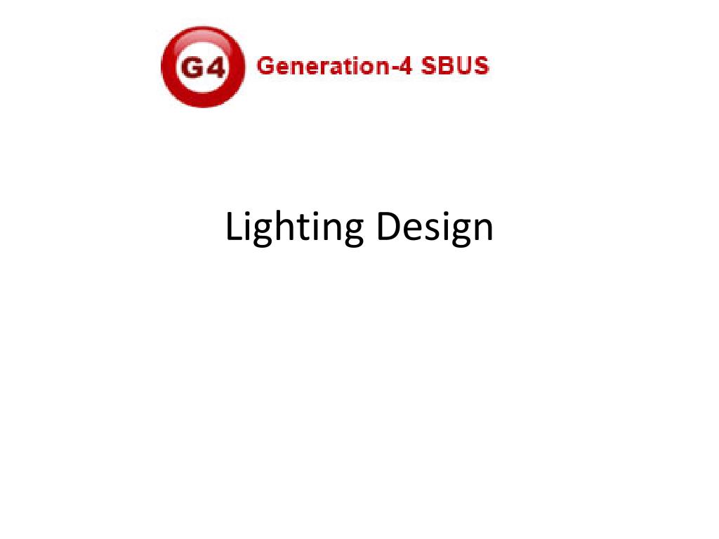 PPT - Lighting Design PowerPoint Presentation, free download - ID:1861328