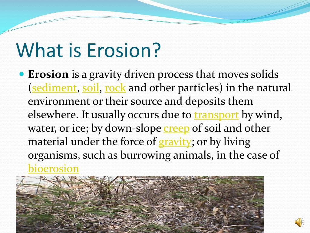 PPT - What is Erosion? PowerPoint Presentation, free download - ID:1861985