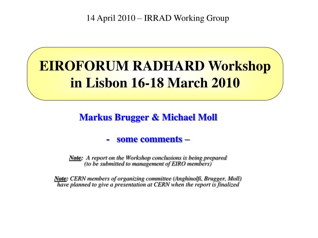 PPT - Markus Brugger & Michael Moll PowerPoint Presentation, free ...