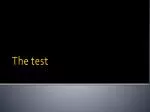 PPT - The Rorschach Test Ink Blot Test PowerPoint Presentation, free ...