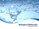 PPT - Biological Molecules Can Have Complicated Structures PowerPoint ...