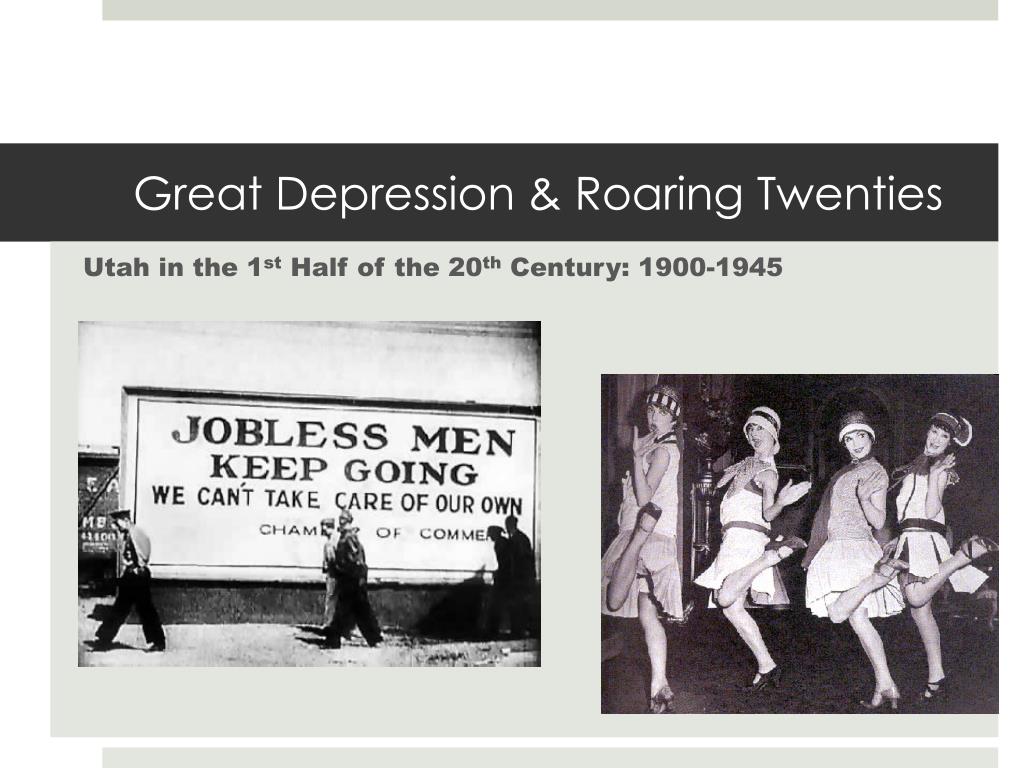 PPT - Great Depression & Roaring Twenties PowerPoint Presentation, free ...