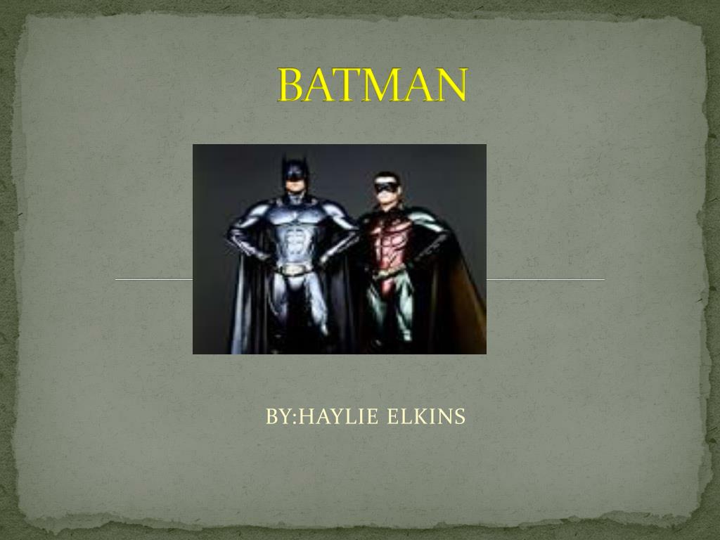 PPT - BATMAN PowerPoint Presentation, free download - ID:1866932