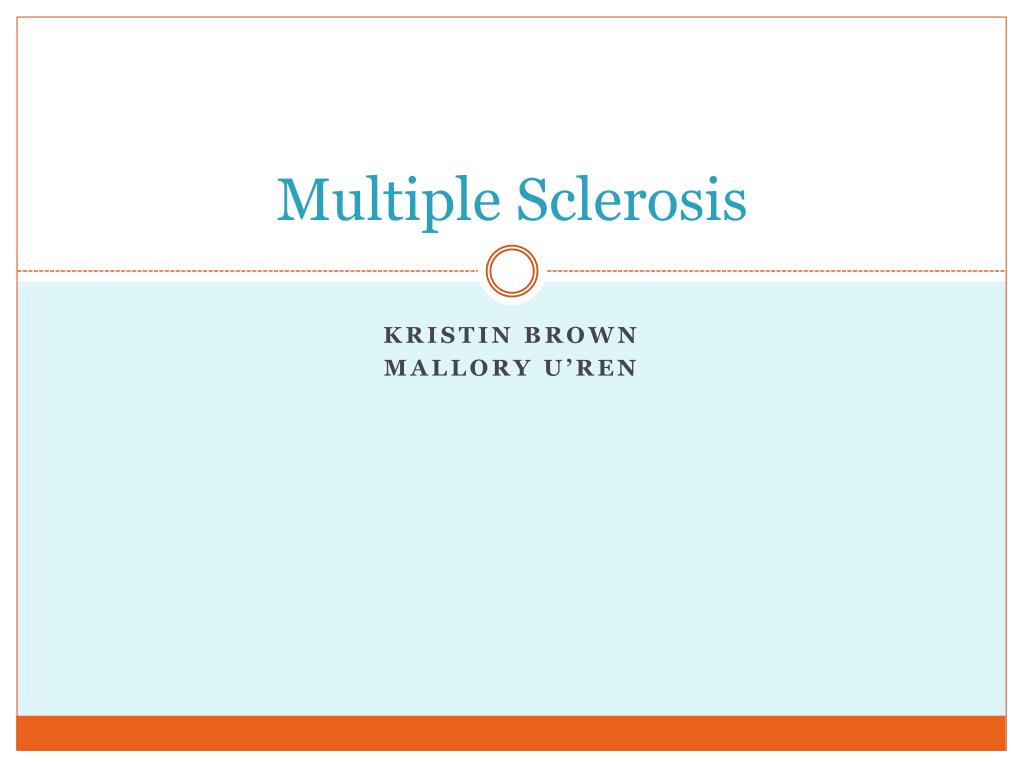 PPT - Multiple Sclerosis PowerPoint Presentation, free download - ID ...