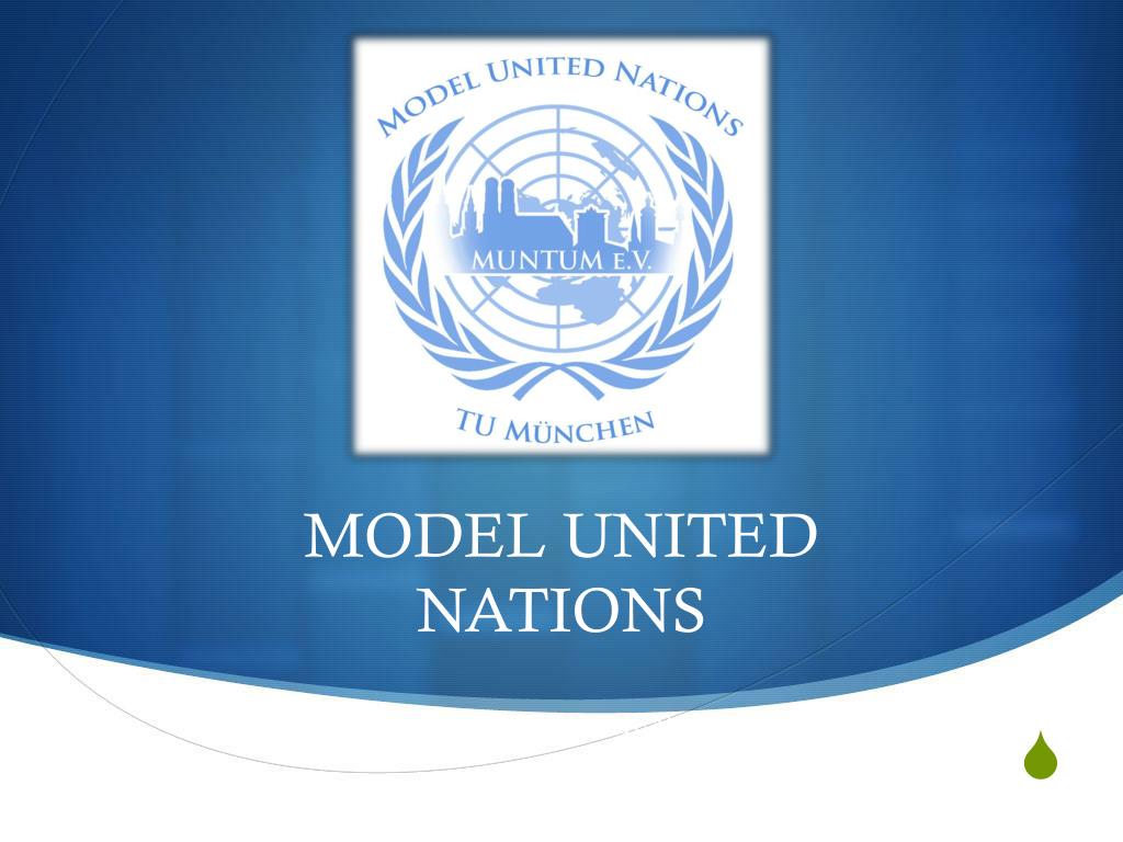 PPT - MODEL UNITED NATIONS PowerPoint Presentation, free download - ID ...