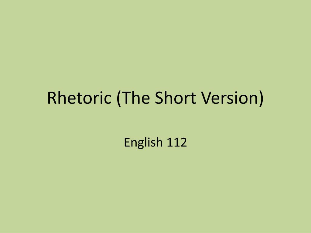 PPT - Mastering Rhetoric: The Art of Persuasion in Julius Caesar and ...