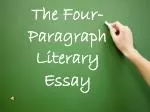 PPT - A Formal Literary Paragraph PowerPoint Presentation, free ...