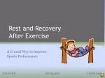 PPT - Rest And Exercise PowerPoint Presentation, free download - ID:7047541