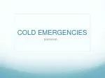 PPT - COLD AND HEAT EMERGENCIES PowerPoint Presentation, free download ...