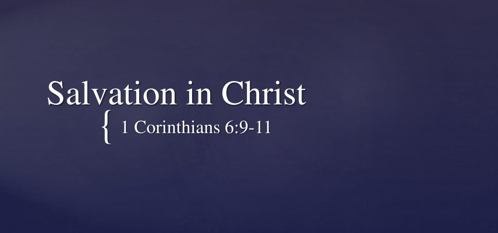 PPT - Salvation in Christ PowerPoint Presentation, free download - ID ...