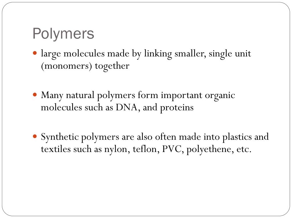 PPT - Polymers PowerPoint Presentation, free download - ID:1869894