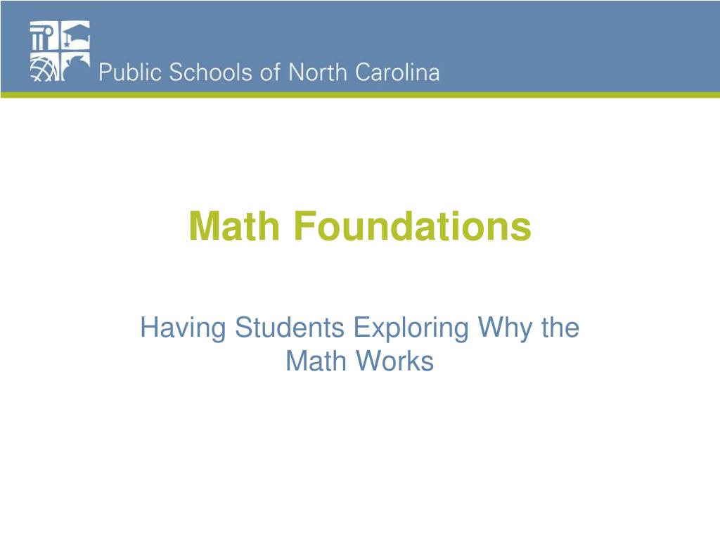 PPT - Math Foundations PowerPoint Presentation, free download - ID:1871495