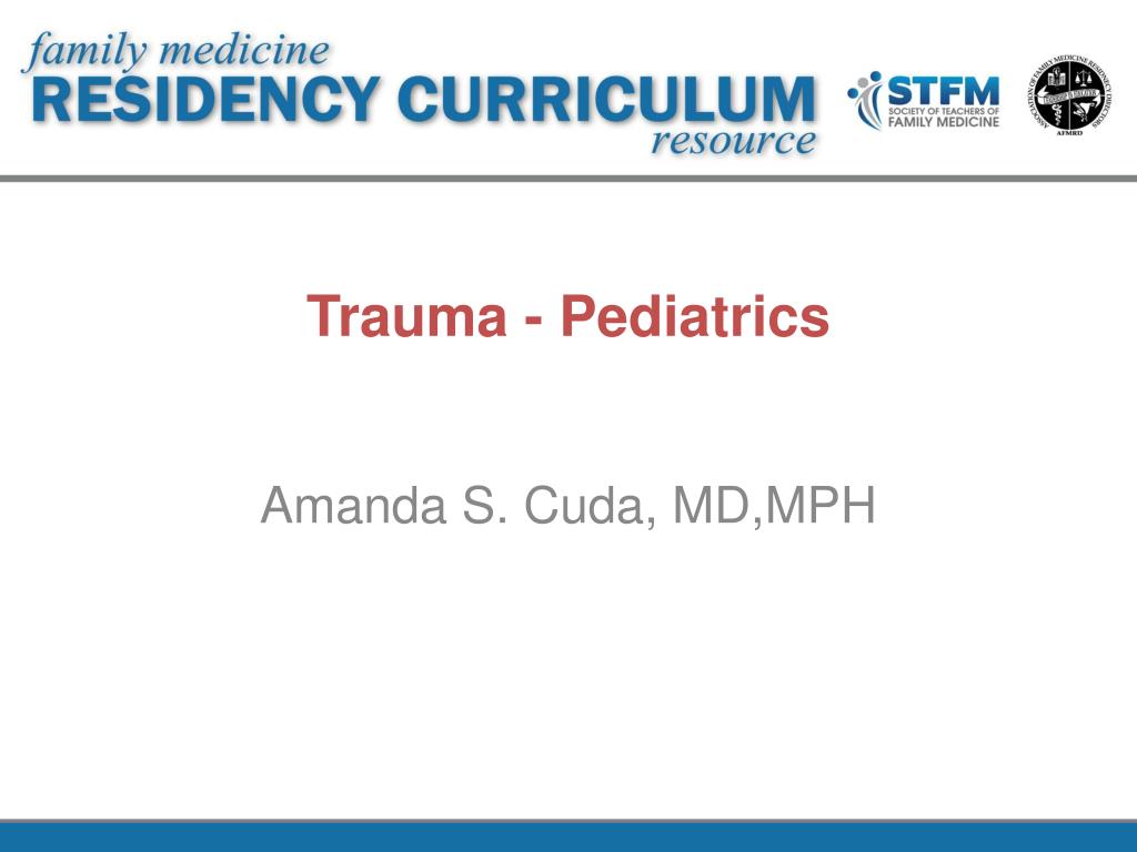 PPT - Trauma - Pediatrics PowerPoint Presentation, free download - ID ...