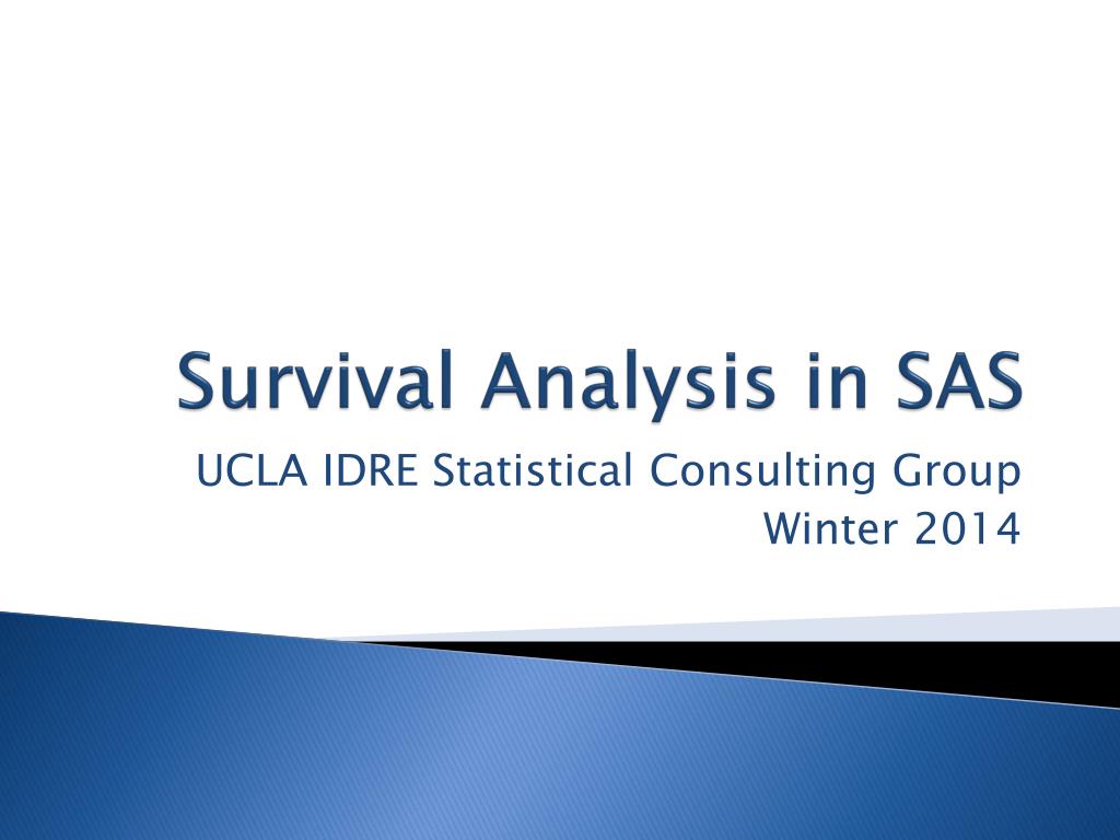 PPT - Survival Analysis in SAS PowerPoint Presentation, free download ...