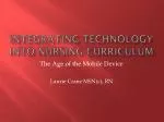 PPT - Integrating Educational Technology into the Curriculum PowerPoint ...