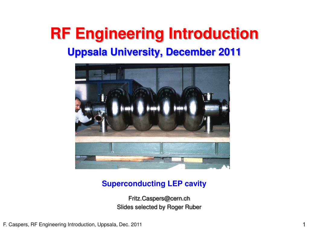 PPT - RF Engineering Introduction PowerPoint Presentation, free ...