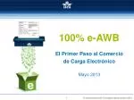 PPT - Electronic AWB | Air Waybill | AWB Tracking PowerPoint ...