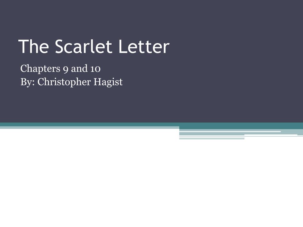 PPT - The Scarlet Letter PowerPoint Presentation, free download - ID ...
