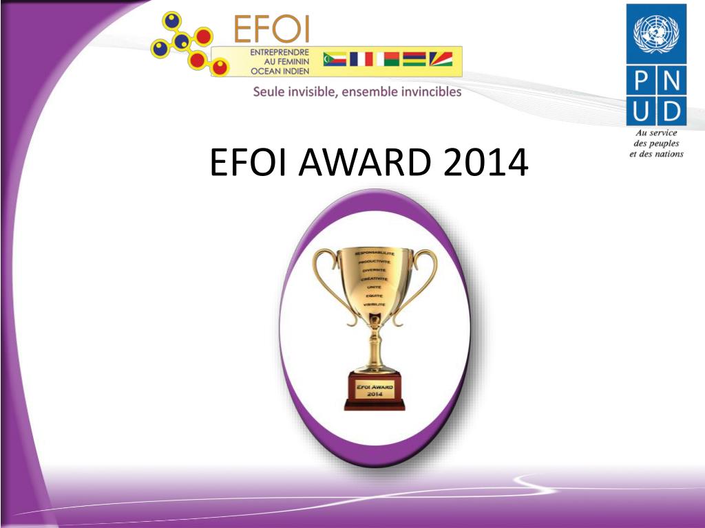 PPT - EFOI AWARD 2014 PowerPoint Presentation, free download - ID:1877539