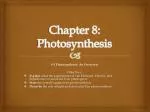 PPT - Chapter 8 Photosynthesis PowerPoint Presentation, free download ...