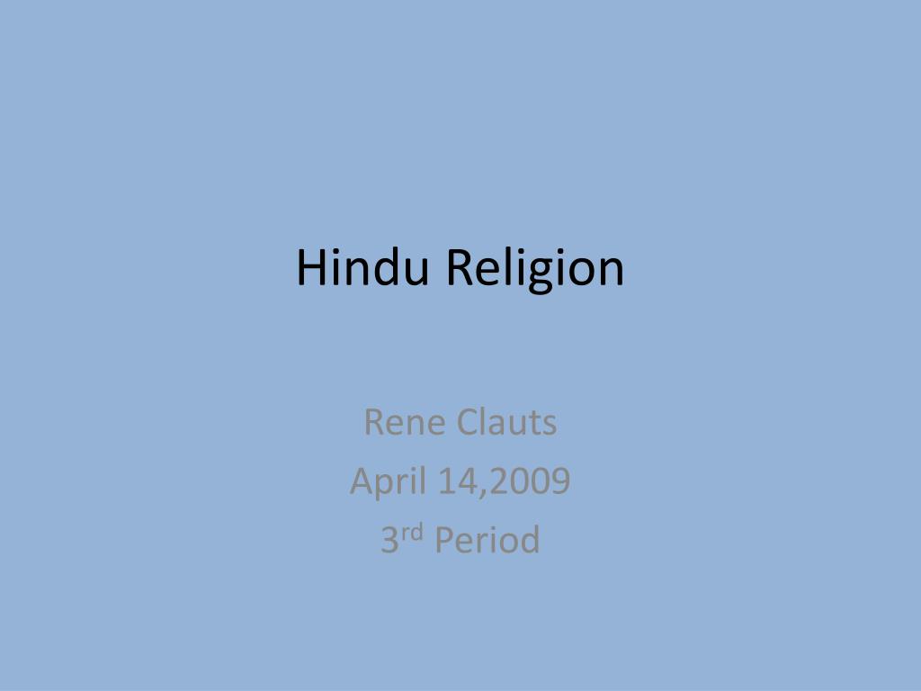 PPT - Hindu Religion PowerPoint Presentation, free download - ID:1880145