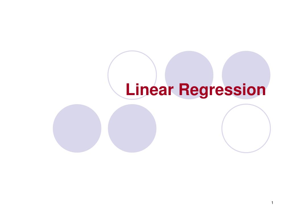 PPT - Linear Regression PowerPoint Presentation, free download - ID:1880980