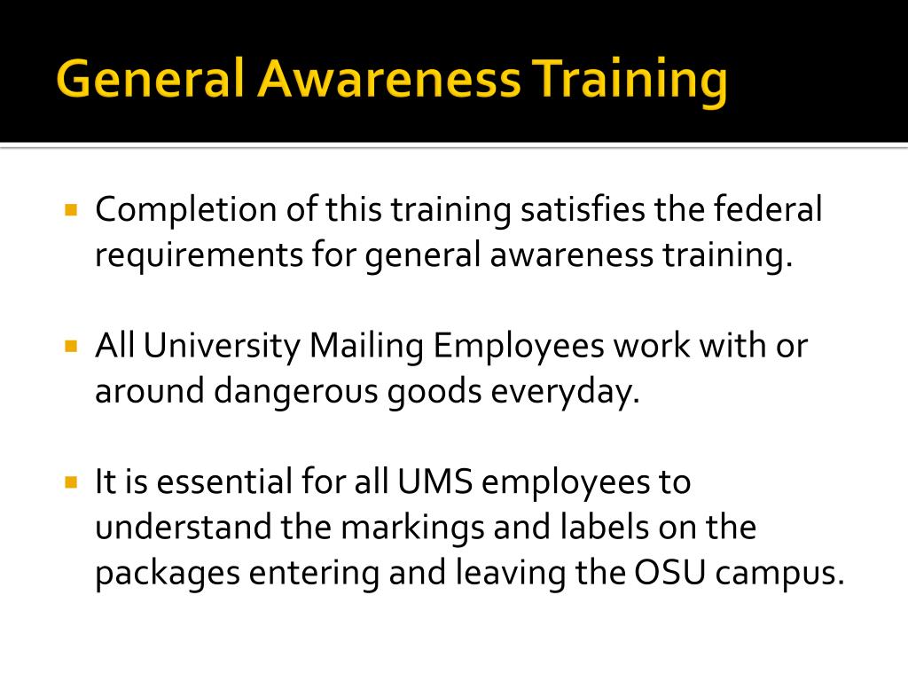 PPT - General Awareness Training PowerPoint Presentation, free download ...