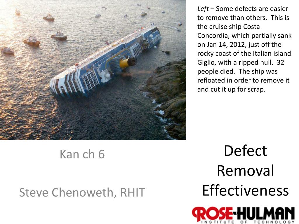 PPT - Defect Removal Effectiveness PowerPoint Presentation, free ...