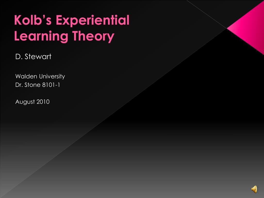PPT - Kolb’s Experiential Learning Theory PowerPoint Presentation, free download - ID:1884546