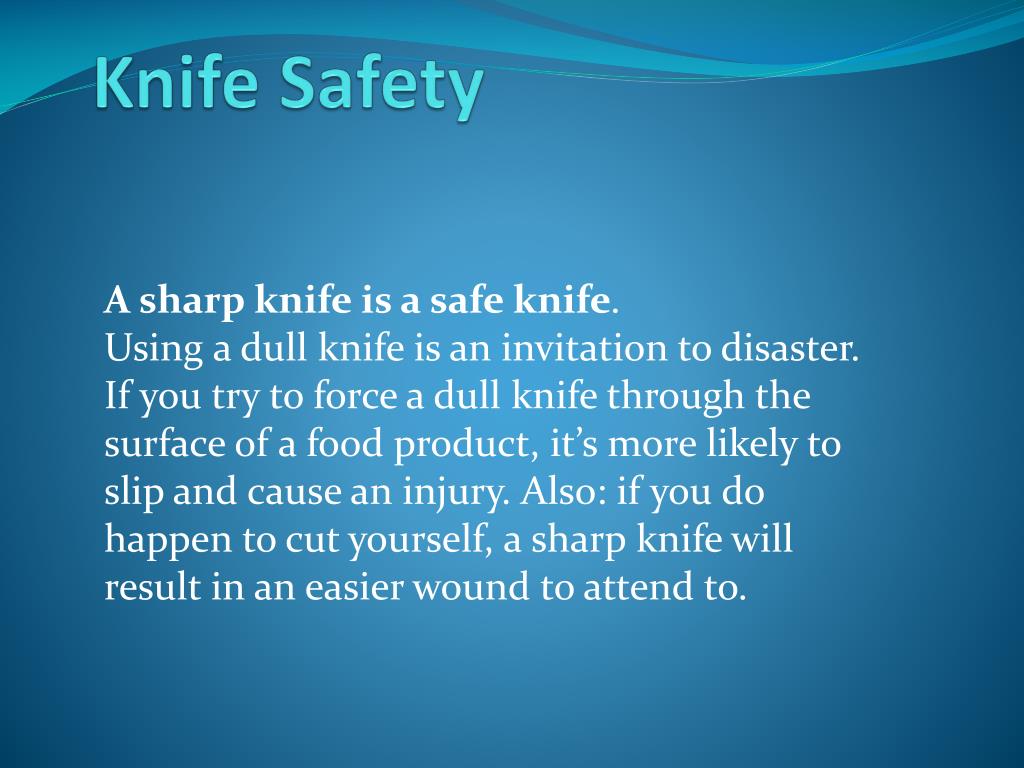 PPT - Knife Safety PowerPoint Presentation, free download - ID:1886612