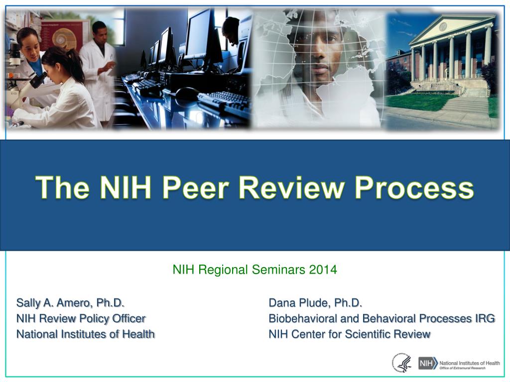 PPT - The NIH Peer Review Process PowerPoint Presentation, free ...