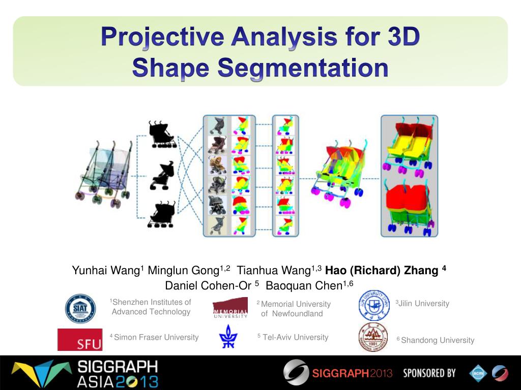 PPT - Projective Analysis for 3D Shape Segmentation PowerPoint Presentation - ID:1887342