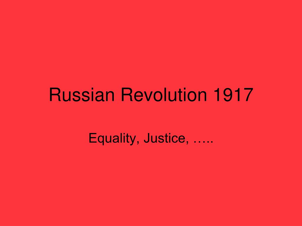 PPT - Russian Revolution 1917 PowerPoint Presentation, free download ...