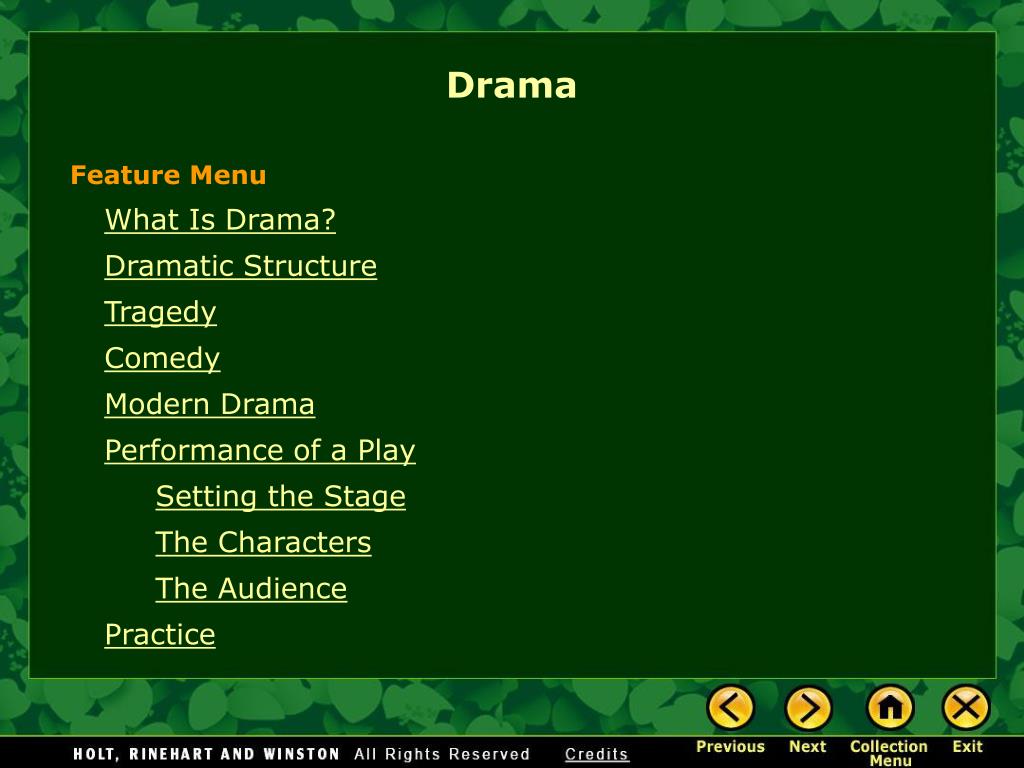 PPT - Drama PowerPoint Presentation, free download - ID:1889020