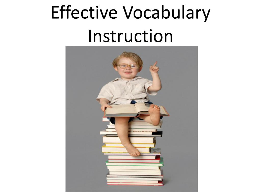PPT - Effective Vocabulary Instruction PowerPoint Presentation, free ...