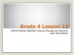 PPT - Grade 4 Lesson 17 PowerPoint Presentation, free download - ID:3068277