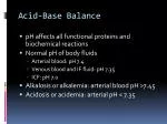 PPT - Acid-Base Balance Interactive Tutorial PowerPoint Presentation, free download - ID:221118