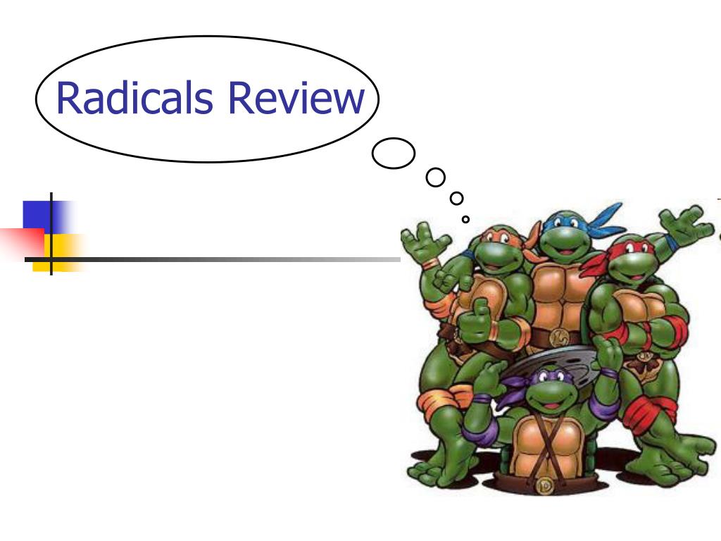 PPT - Radicals Review PowerPoint Presentation, free download - ID:1891321