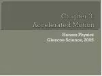 PPT - Chapter 2 Uniformly Accelerated Motion PowerPoint Presentation ...